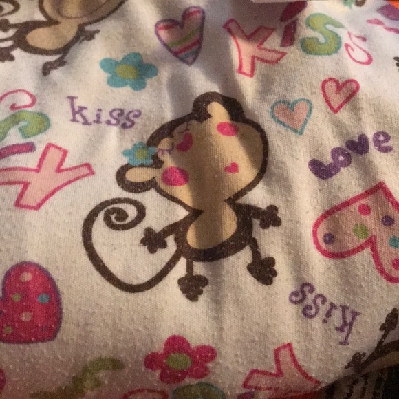 Pajamas | Girls Monkey Pajama Set | Poshmark